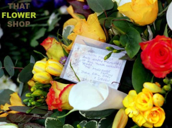 How to Sign Funeral Flowers? - #1 That Flower Shop Online